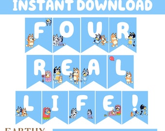 Custom Blue Banner Blue Banner Blue Decorations Blue Party - Etsy