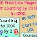 Math - Skip Counting to 1000 by 2 Worksheets - Set 2 Printable PDF - Etsy