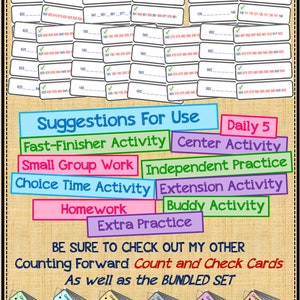Math - Counting to 1000 by 5 - Printable PDF Self-checking Practice ...