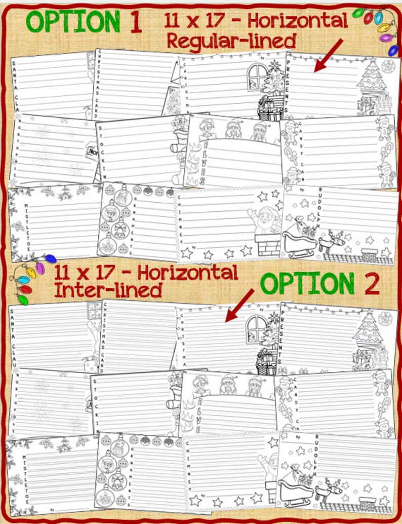 Christmas Acrostics - Christmas Writing Activity (10 - 11 X 17 PDF ...