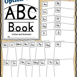 ABC Student Interlined Writing Template With Planning Pages - Digital ...