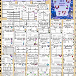 Math - Place Value to 999 - Hundreds, Tens, and Ones Worksheets ...