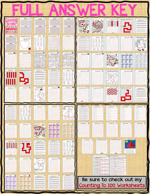 Skip Counting By 5s To 1000 Worksheets Skip Counting By 2, 5 And 10