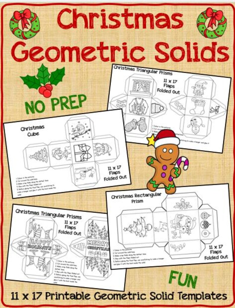 Christmas Student Writing Templates PDF - Regular-lined, Wide-lined ...