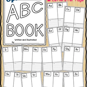 ABC Student Interlined Writing Template With Planning Pages - Digital ...