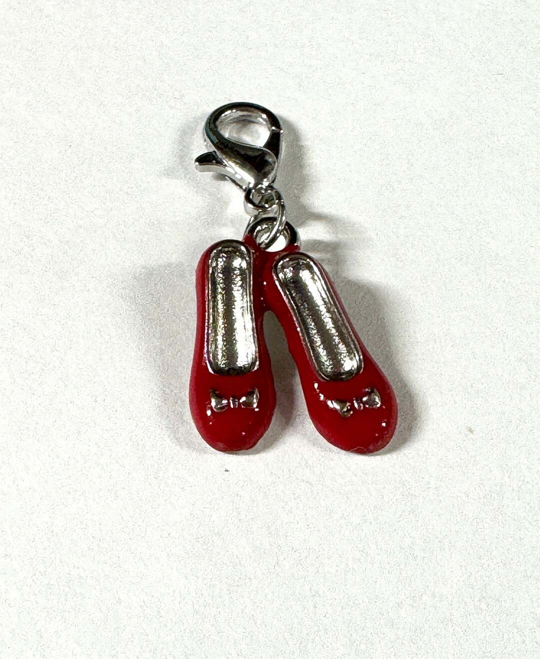Clip on Charms Ruby Red Slippers Zipper Charms for Purse Charms for ...