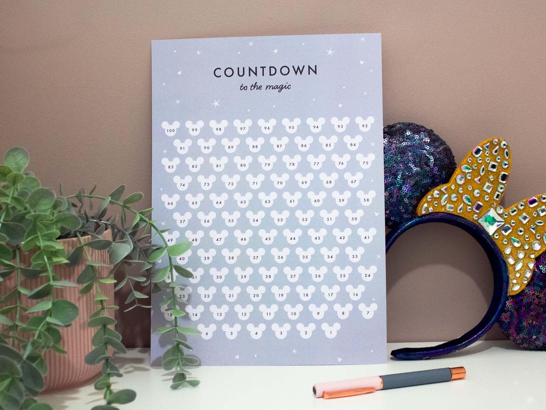 Magical Travel Countdown | Days Until Florida | Orlando Planner ...