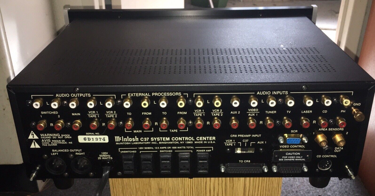 Vintage Mcintosh C37 Stereo Preamplifier Serviced to Factory ...
