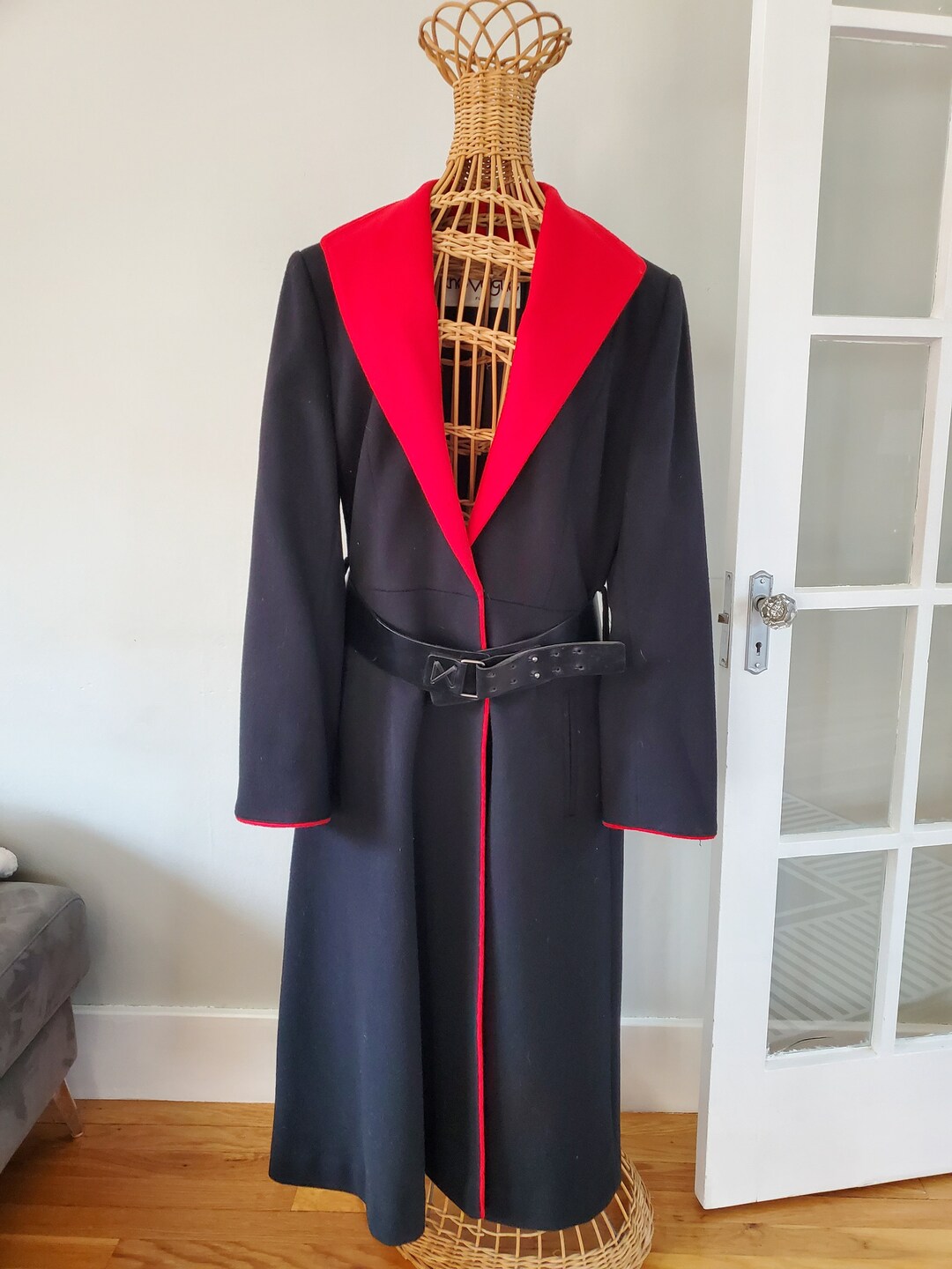 1960s the Vogue, Natalie Green by Bert Newman Wool Longcoat - Etsy