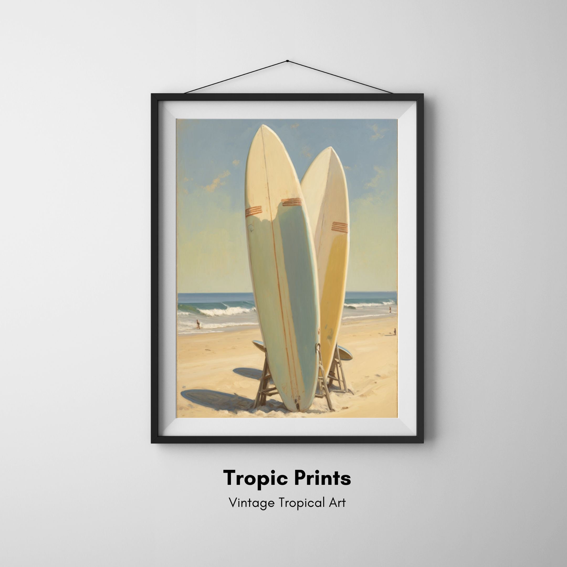 Vintage Surfboard Graphics