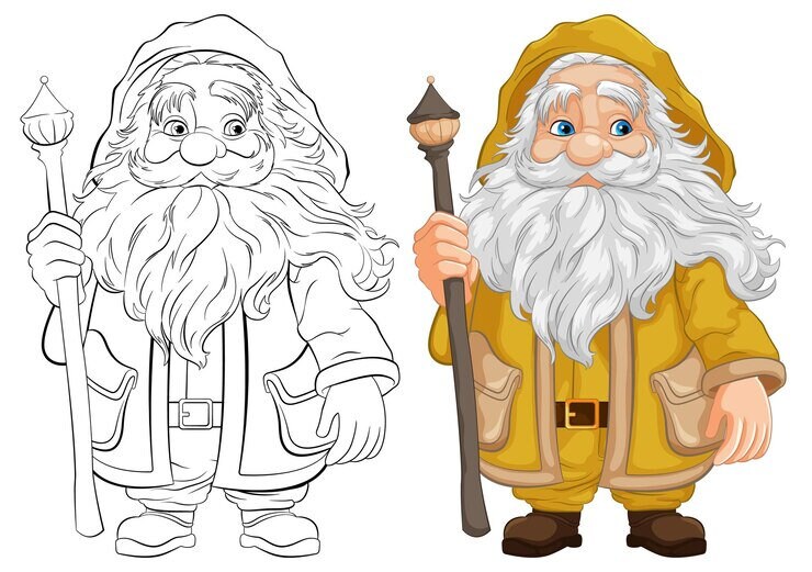 Printable Coloring Pages for Old Men, Coloring Pages for Adults ...