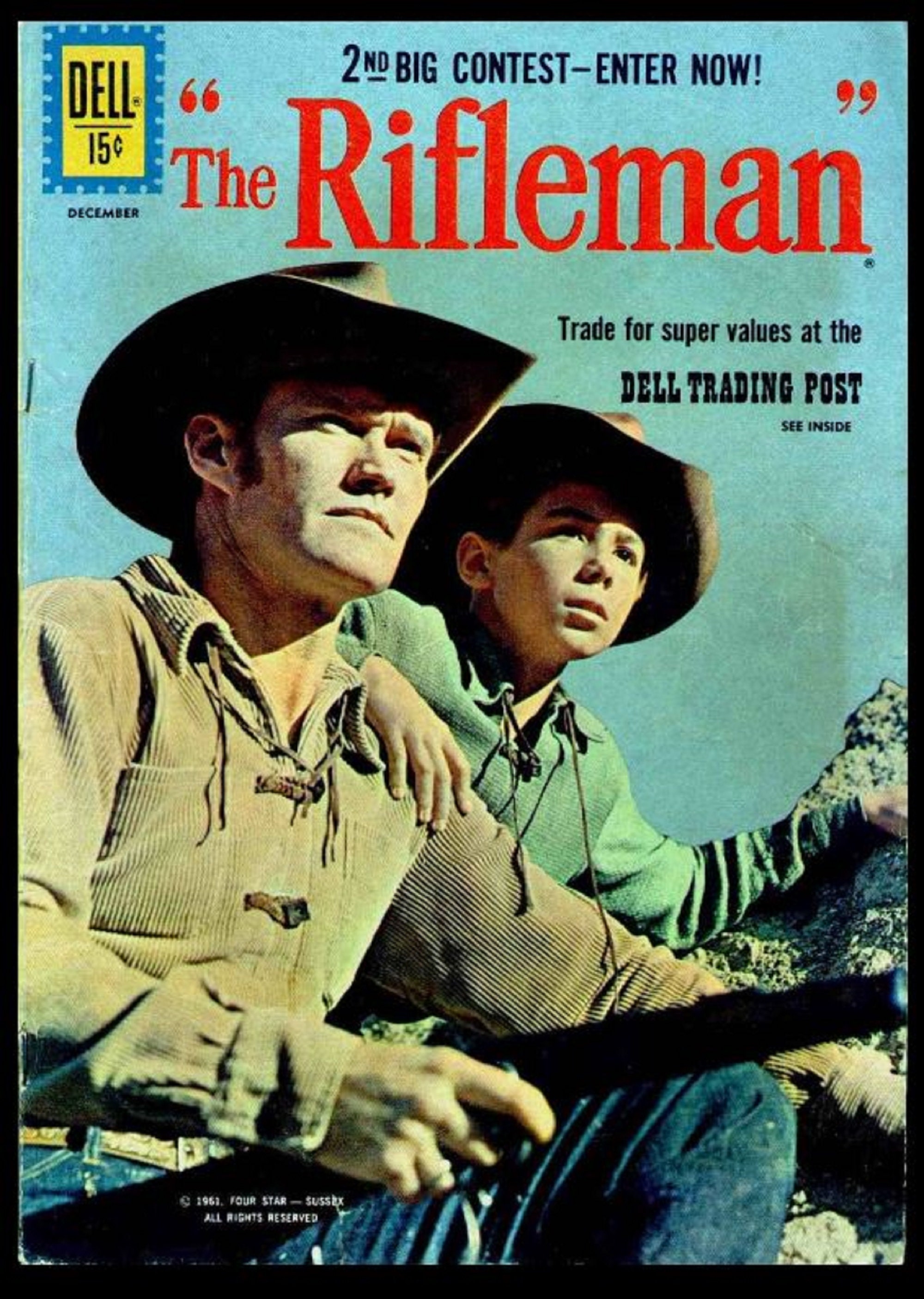 The Rifleman Full Comics in Color 1950's 1960's TV - Etsy