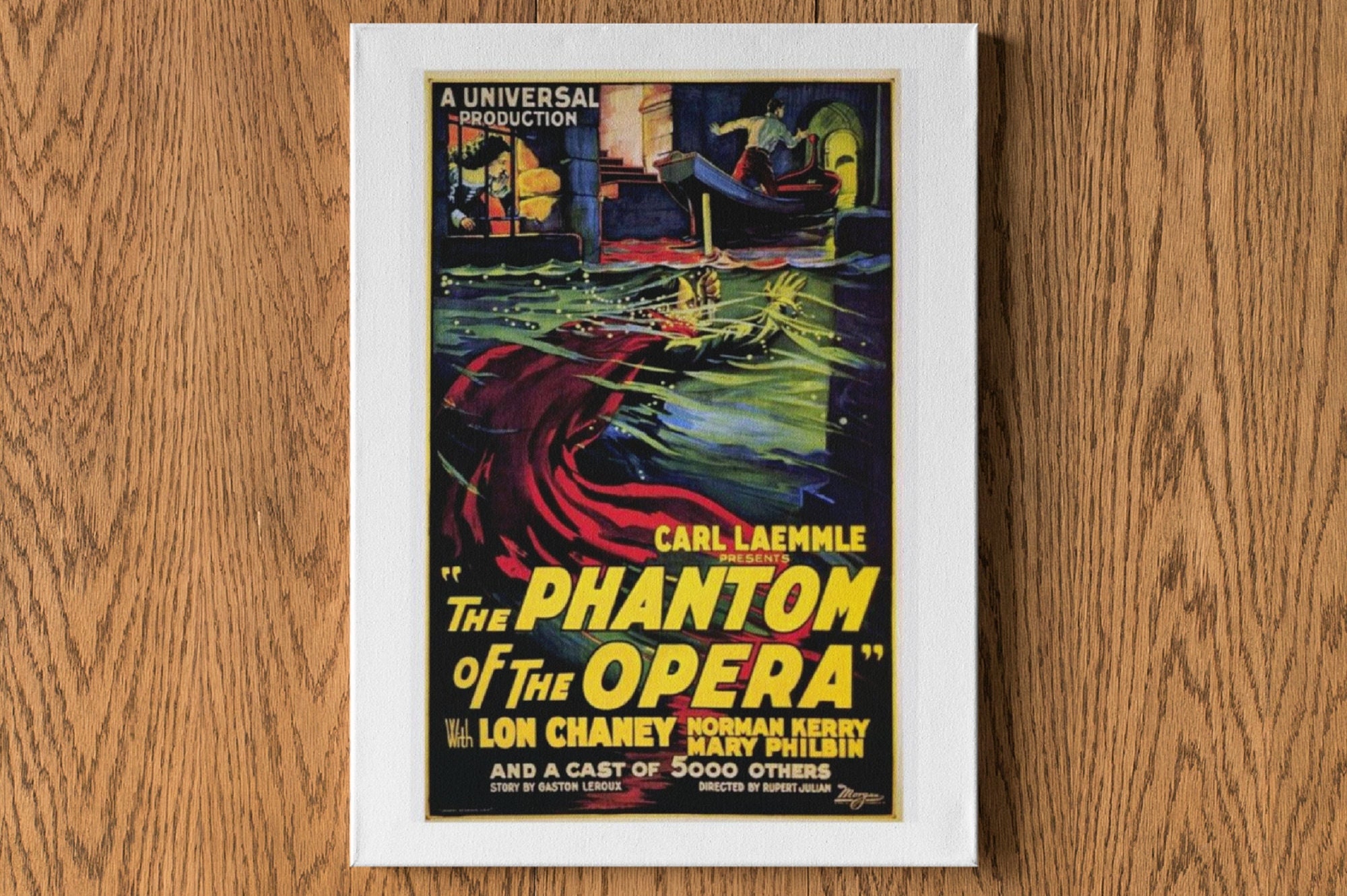 Phantom Of The Opera Poster 1925