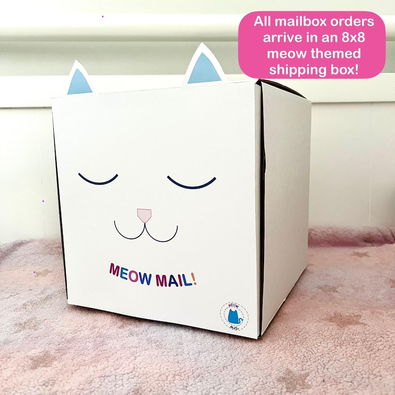Gabbys Dollhouse Mailbox Designed - Gabbys Dollhouse Gift Box - Meow ...