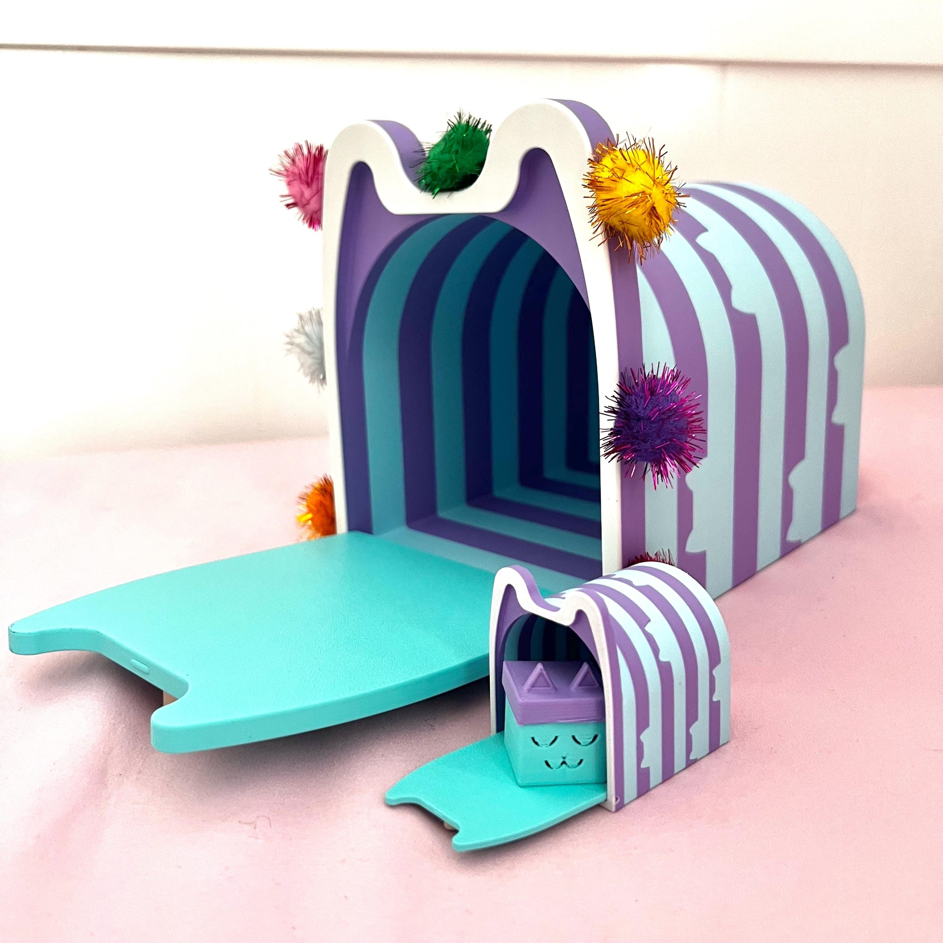 Gabbys Dollhouse Mailbox Designed - Gabbys Dollhouse Gift Box - Meow ...