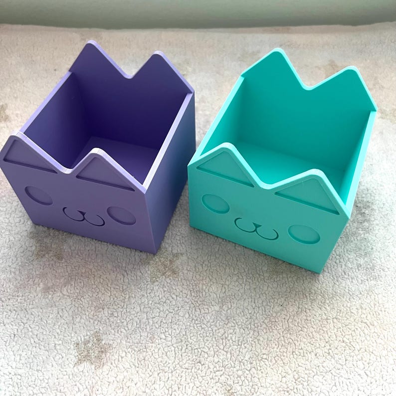 Gabby's Dollhouse Meow Box Organizer: Meow Meow Box - Cat Pen Holder ...