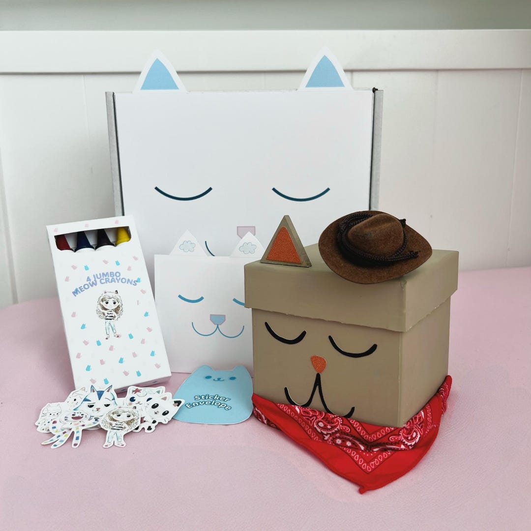 Gabby's Dollhouse Meow Box Surprise Deason 3 Episode 5: Cowboy Meowmeow ...
