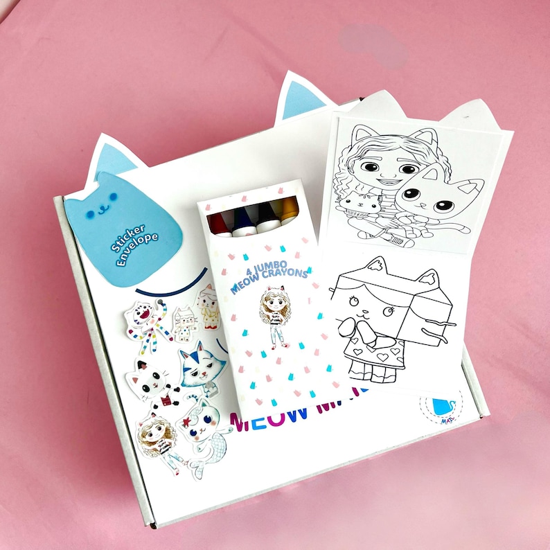 Gabbys Dollhouse Meow Box Surprise S1 Ep10- Gabbys Dollhouse Gift Box ...