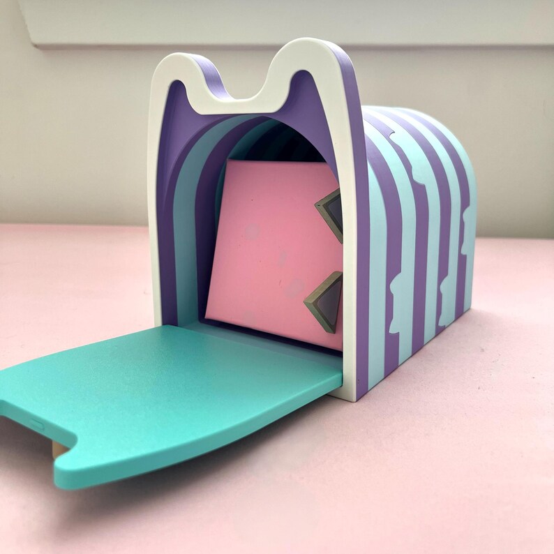 Gabbys Dollhouse Mailbox Personalized - Gabbys Dollhouse Gift Box ...