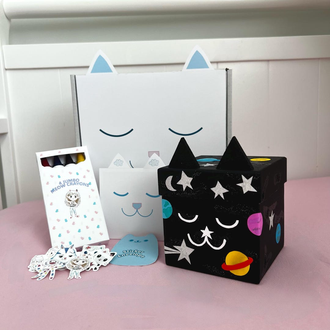 Gabby's Dollhouse Meow Box Surprise Season One Episode One: Meowmeow ...