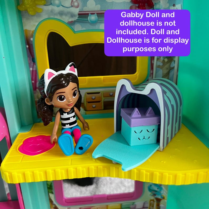 Gabbys Dollhouse Mailbox Designed - Gabbys Dollhouse Gift Box - Meow ...