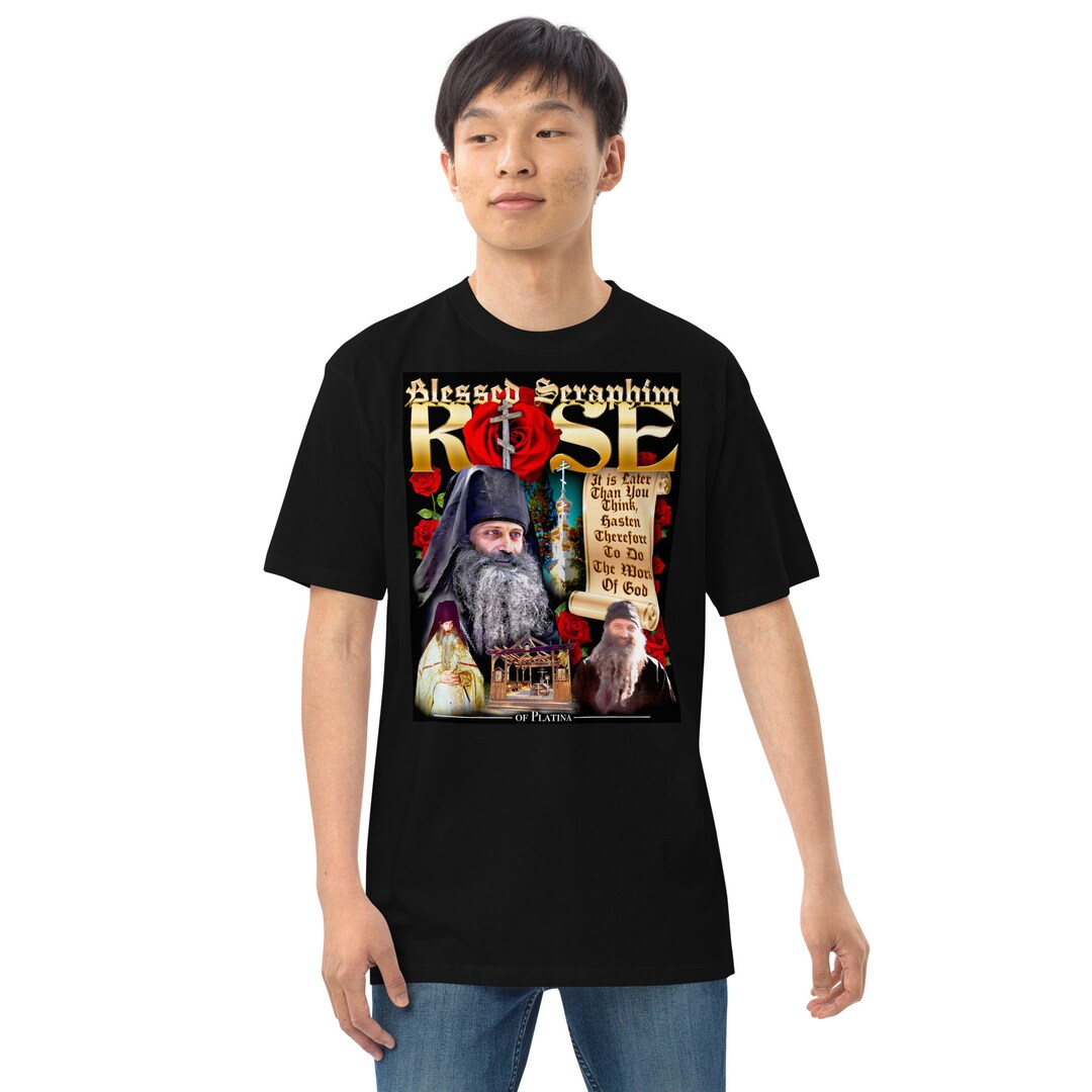 Blessed Hieromonk Saint Seraphim Rose of Platina Shirt - Etsy