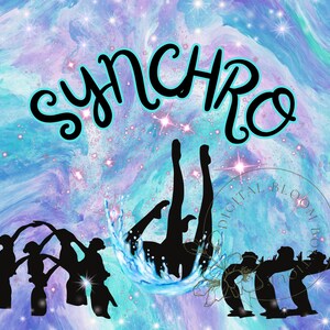 Synchronized Swimming 20 Oz Tumbler PNG Synchro Tumbler Swimming ...