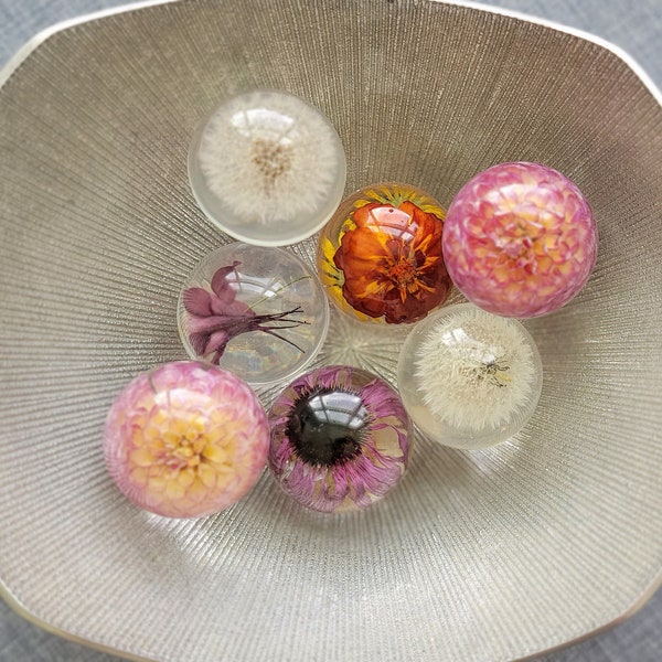 Flower Paperweight - Etsy