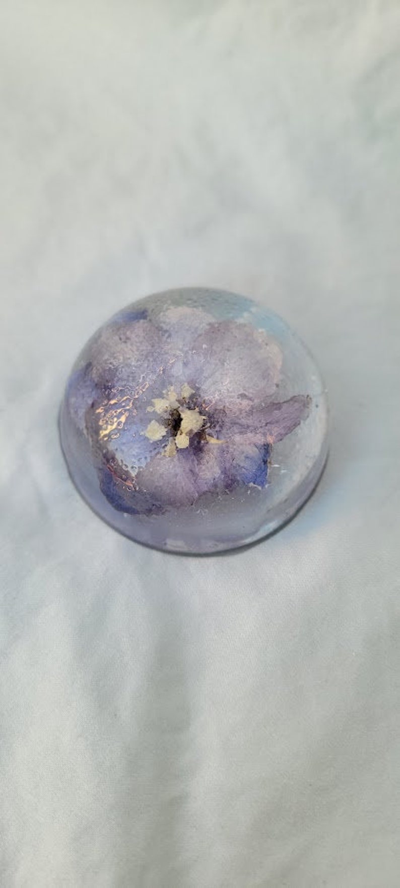 Handmade Dried Flower Resin Paperweights the Under Water - Etsy