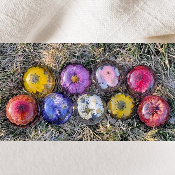 Flower Paperweight - Etsy