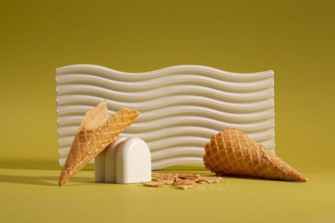 Plaster Wave Tray B Plaster Tray Photo Stand Photo Props - Etsy