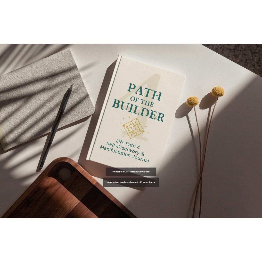 Life Path 4 Numerology Journal: Guided Prompts for Self-discovery (PDF ...