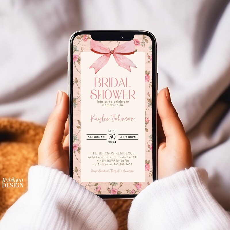 Shabby Chic Invites - Etsy