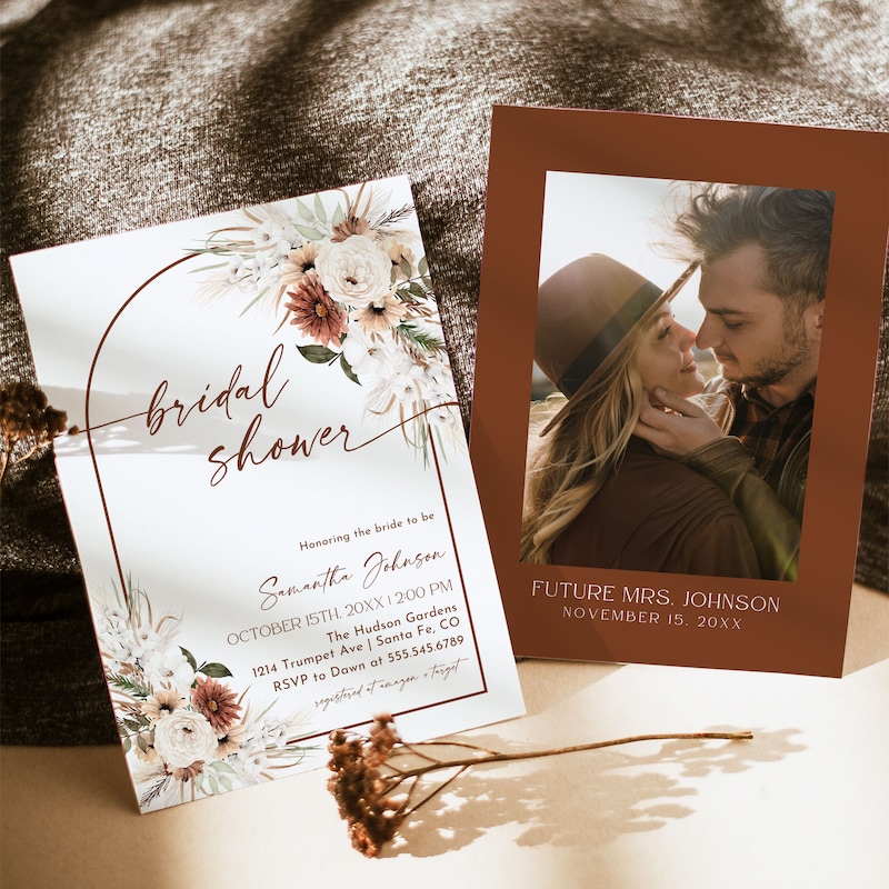 Bohemian Invite - Etsy