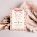 DIY Editable Coquette Shabby Chic Bridal Shower Invitation Template Set ...