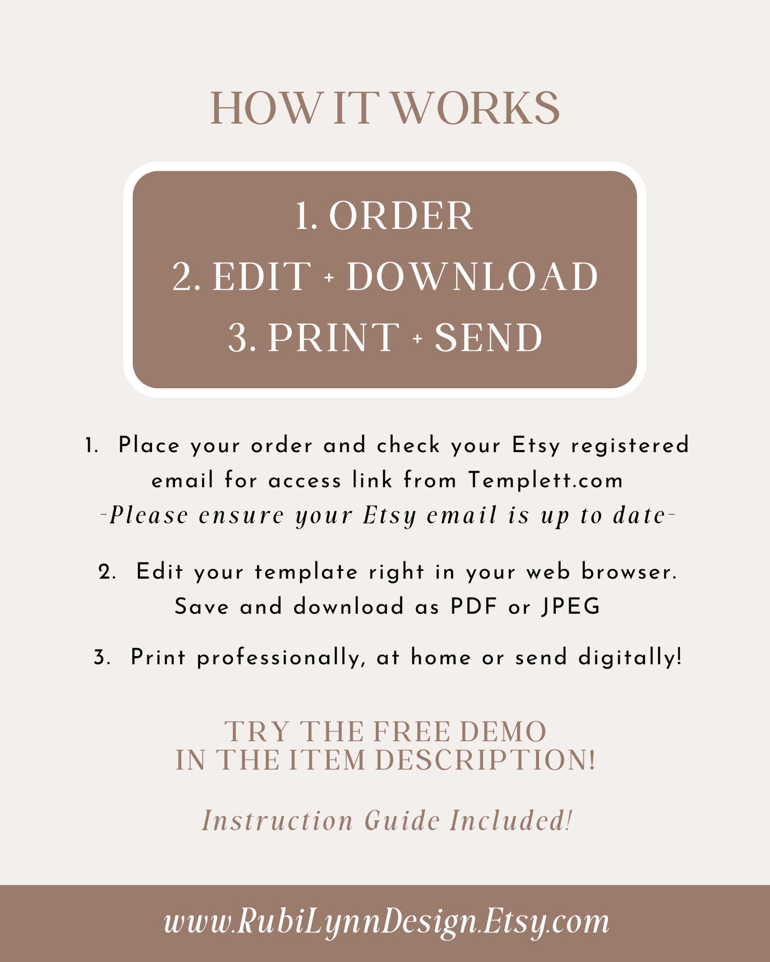 Hand Drawn Cards and Gifts Sign Template, DIY Editable Handwritten ...