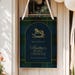 Classic Plaid Baby Shower Welcome Sign Vintage Rocking Horse Welcome ...