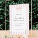 DIY Editable Coquette Shabby Chic Bridal Shower Sign, Customizable ...