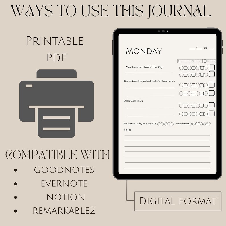 Pomodoro Tracker, Pomodoro Planner, Time Blocking, Time Management ...