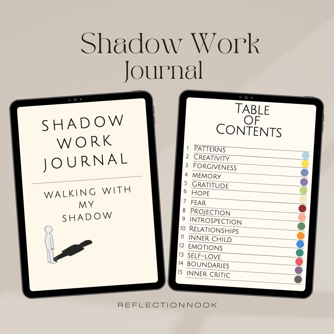 Shadow Work Journal (140 Prompts)-digital- Goodnotes + Notability ...