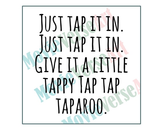 Happy Gilmore Quotes Tap It In