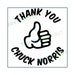 Dodgeball Thank You Chuck Norris SVG PNG JPEG - Etsy