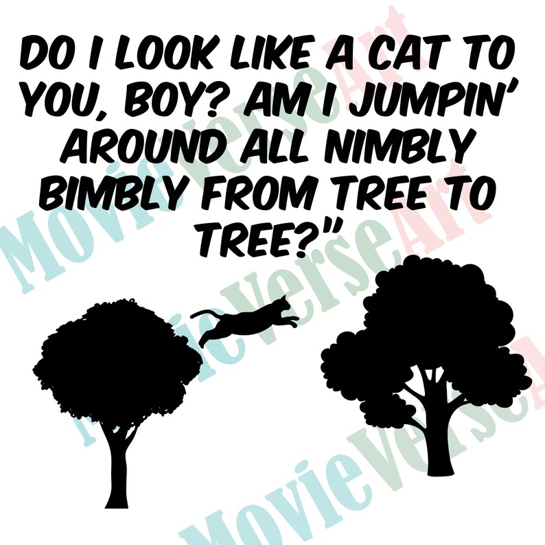 Super Troopers Nimbly Cat Quote SVG PNG JPEG - Etsy