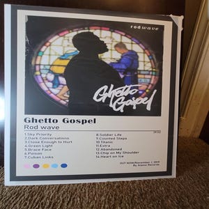 Rod Wave Album Cover ghetto Gospel - Etsy