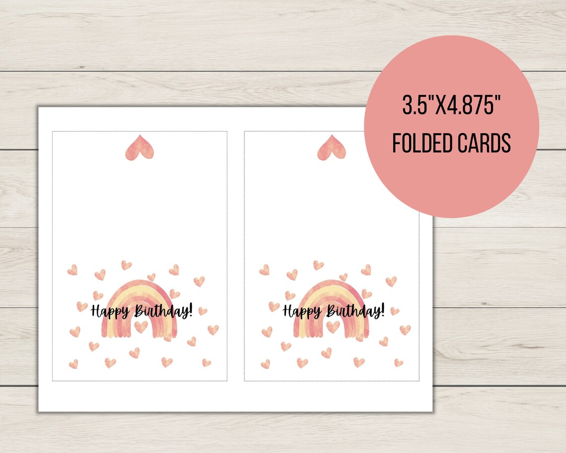 Happy Birthday Digital Printable | Birthday Digital Card | Birthday ...