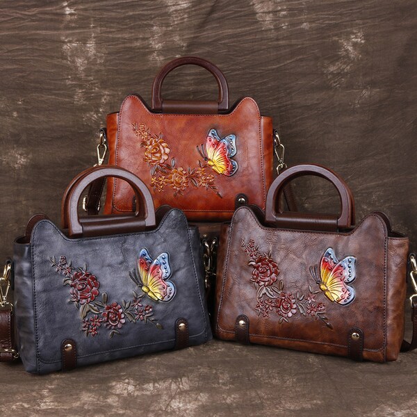 Butterfly Handbag - Etsy