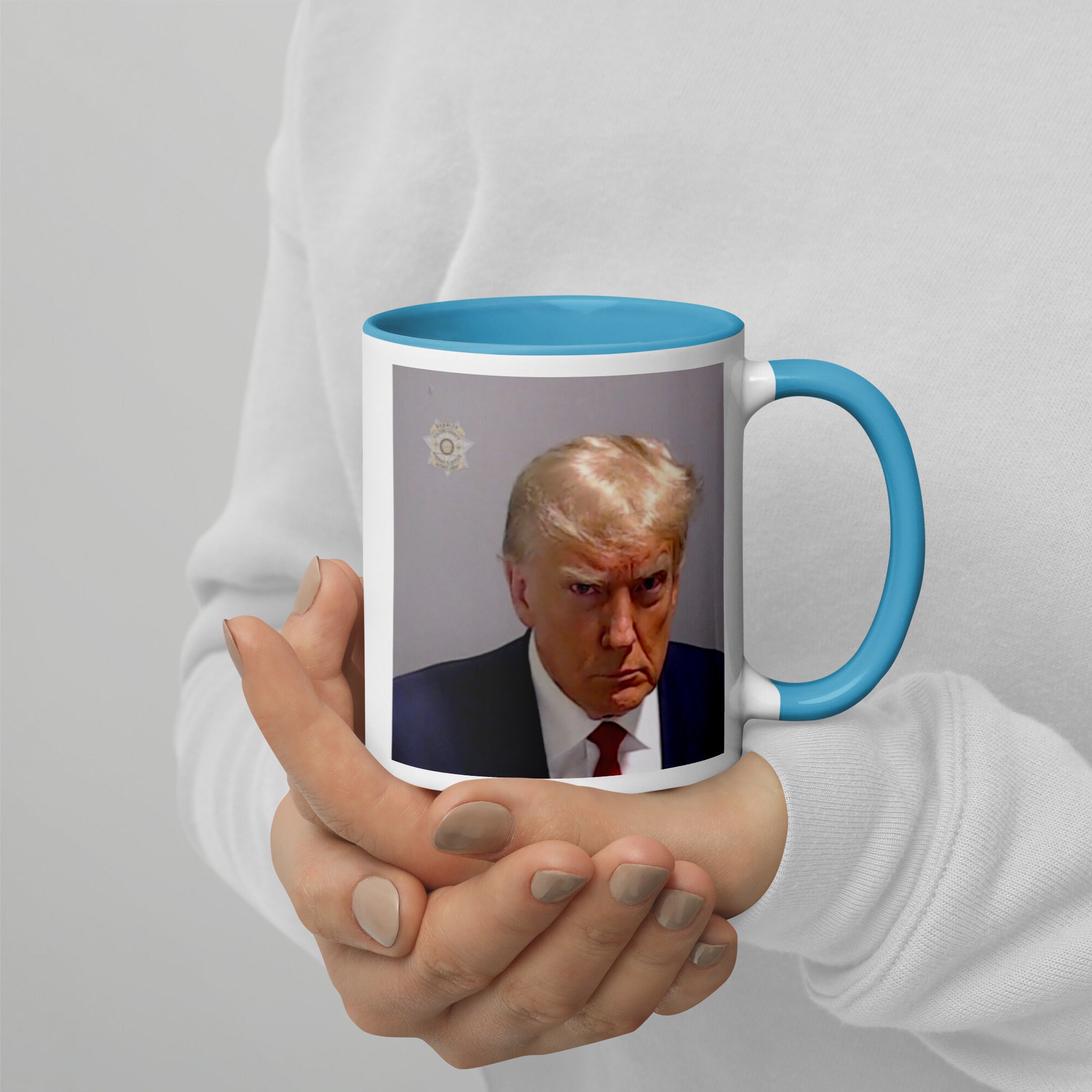 High Quality Trump Mugshot Mug With Color Inside 11oz - Etsy