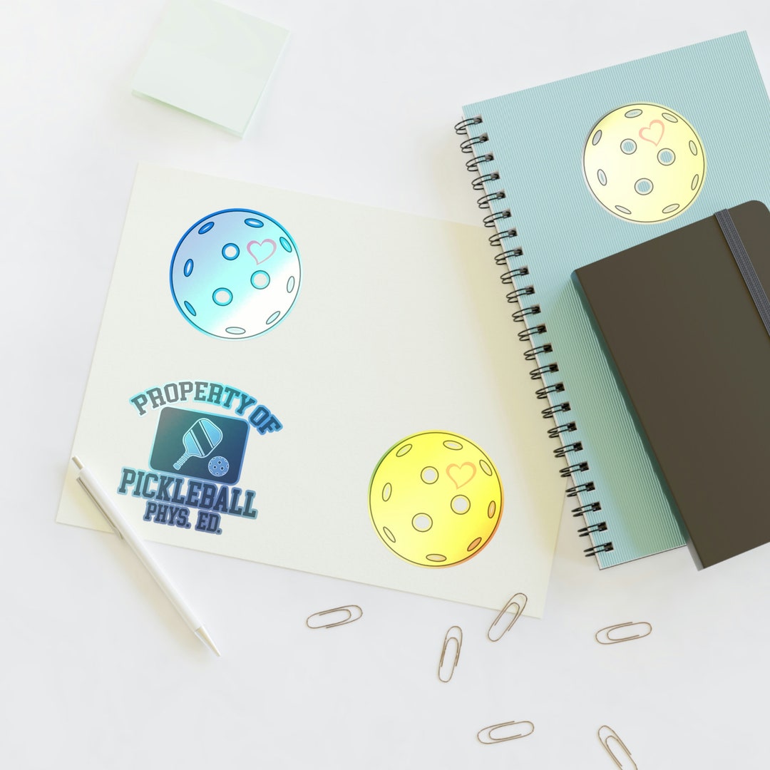 Pickleball Sticker Sheet - Etsy