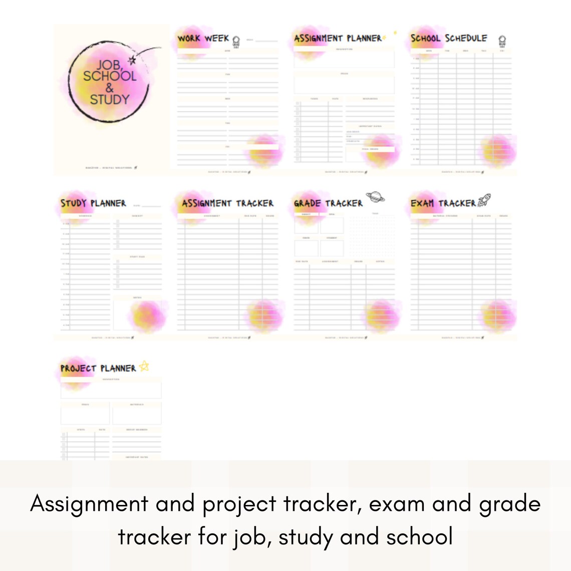Printable ADHD Planner,ultimate ADHD Planner for Adults, Life Planner ...