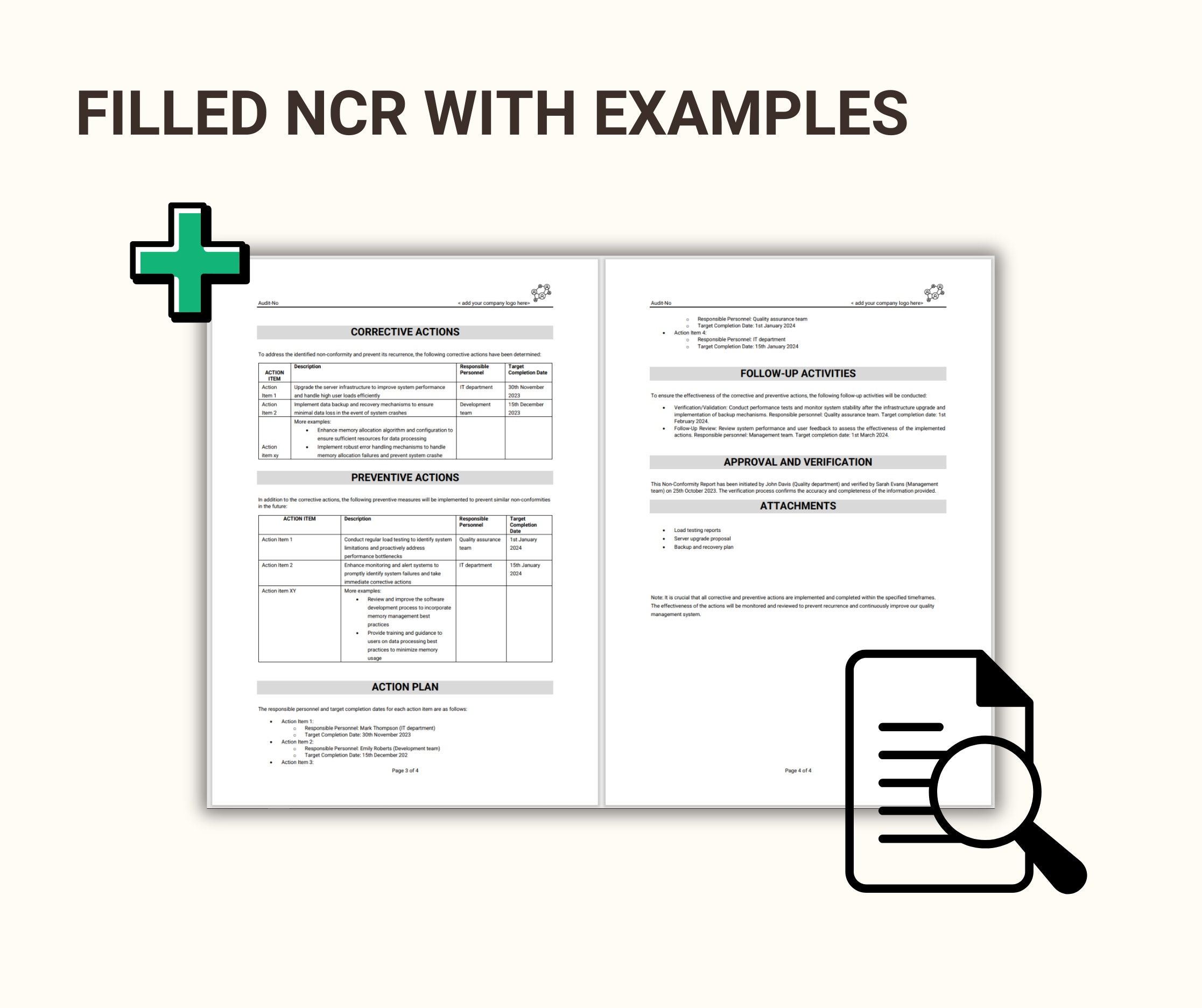 Standard Operating Procedure Control of Non-conforming Products I SOP I ...
